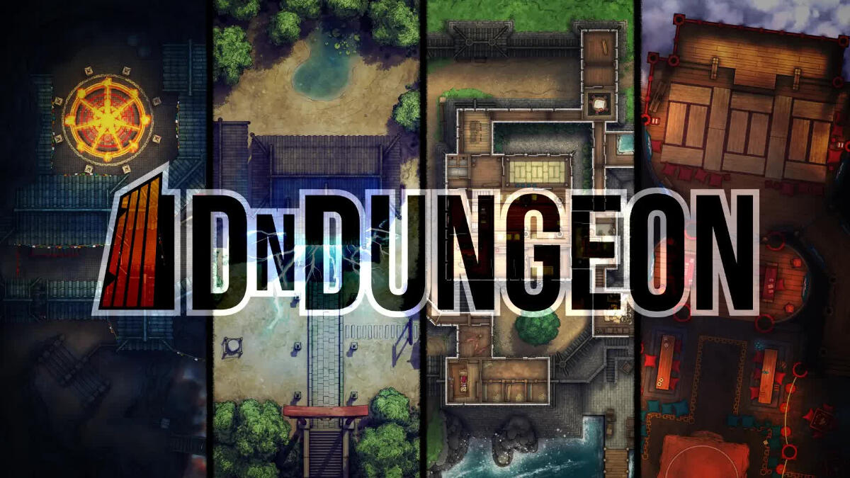 RPG maps & assets from DnDungeon